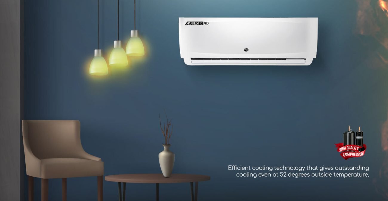 Pel 1.5 Ton Non-Inverter A/C Only Cool - Model 18K-Majestic Glory ...