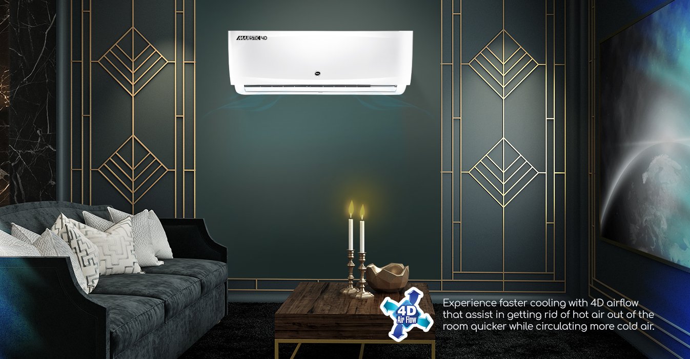 Pel 1.5 Ton Non-Inverter A/C Only Cool - Model 18K-Majestic Glory ...