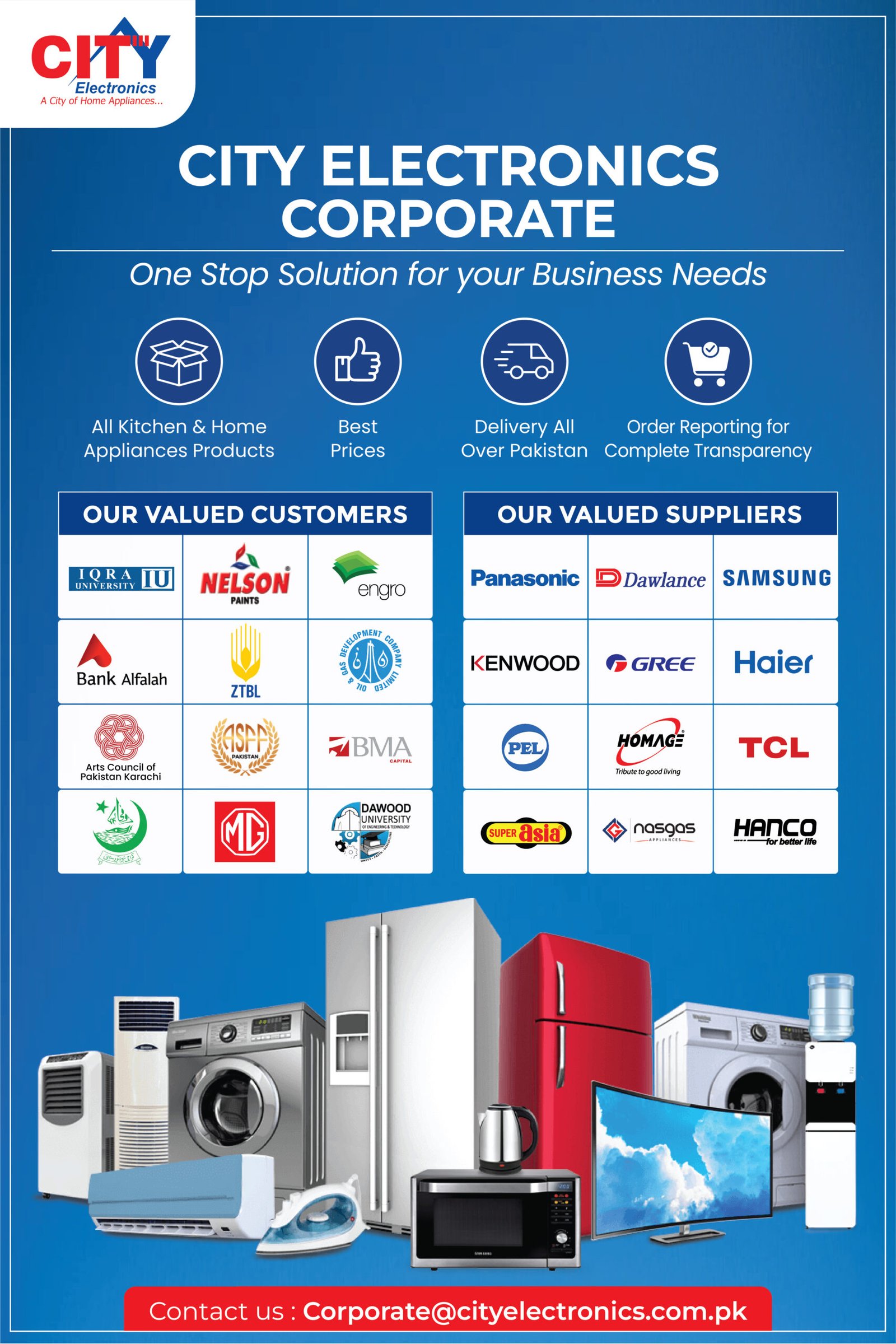 Corporates Queries - City Electronics